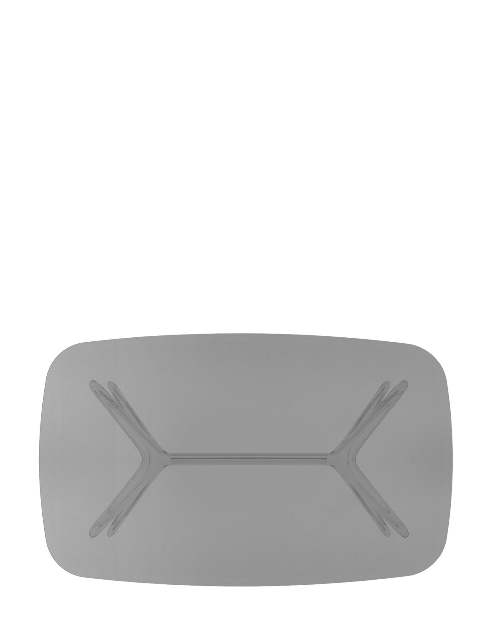 Kartell Tables Basses BLAST Rectangular FUMÉ | Kartell