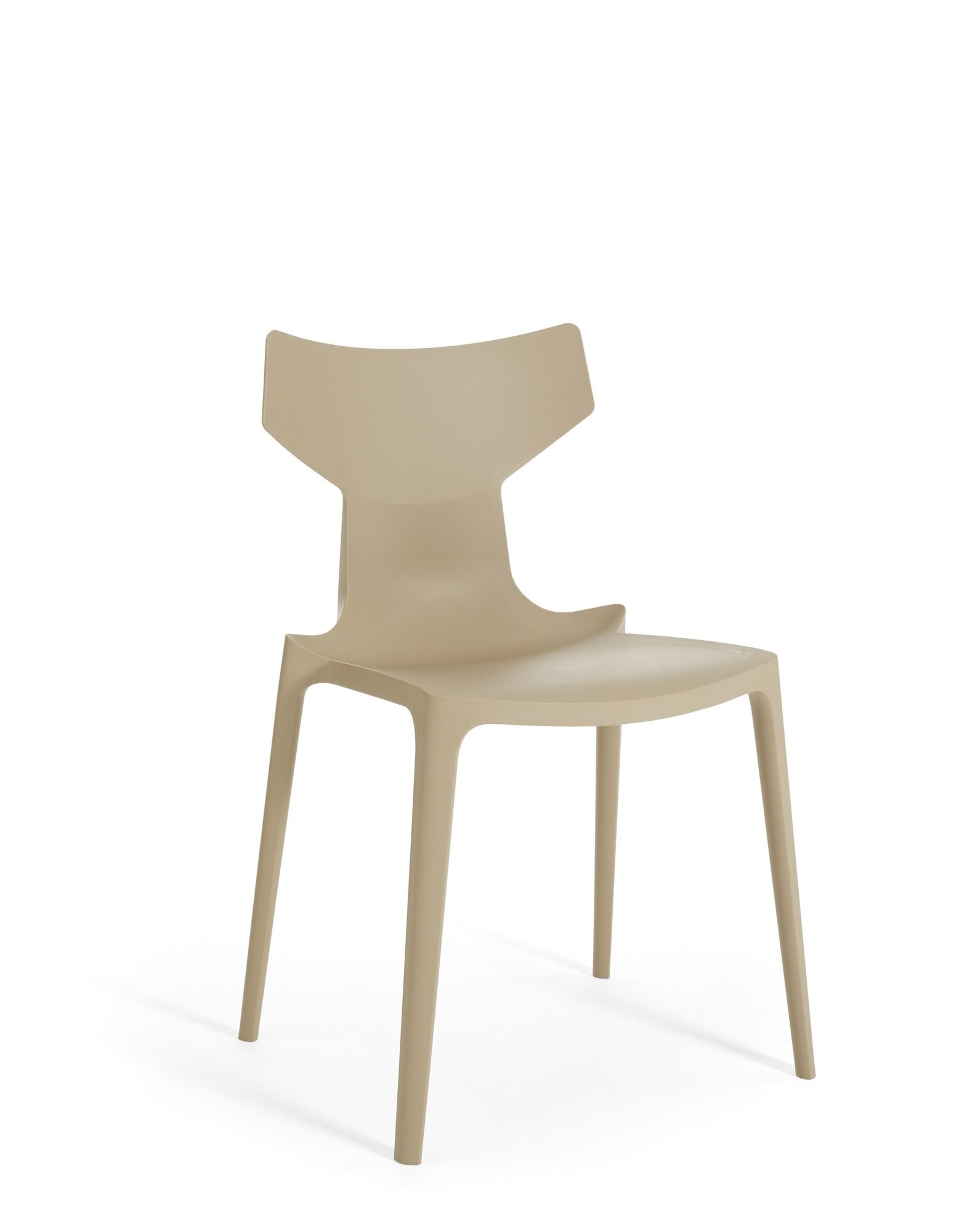 Kartell Chairs RE-CHAIR (2 chairs) TAUPE | Kartell