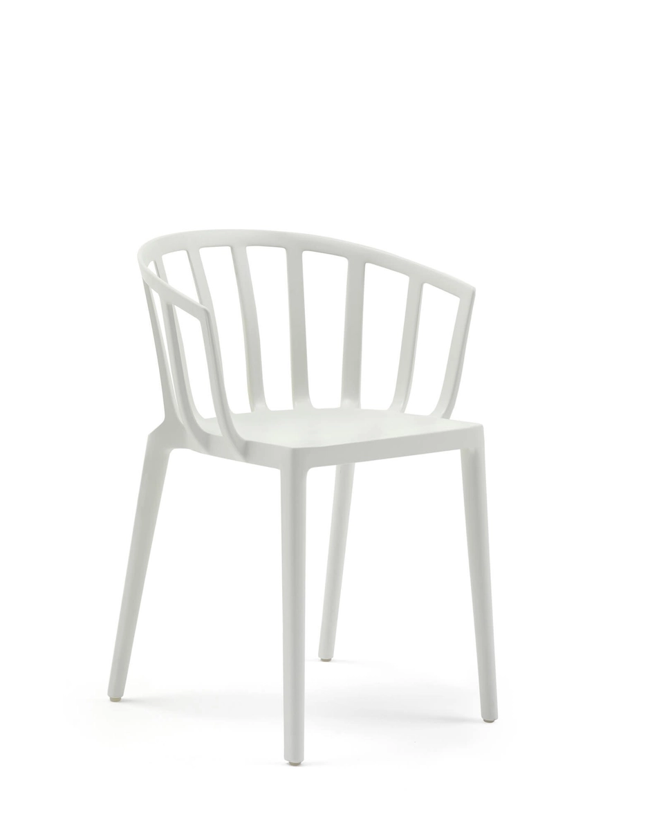 Kartell Chairs VENICE MAT (2 chairs) MAT WHITE | Kartell