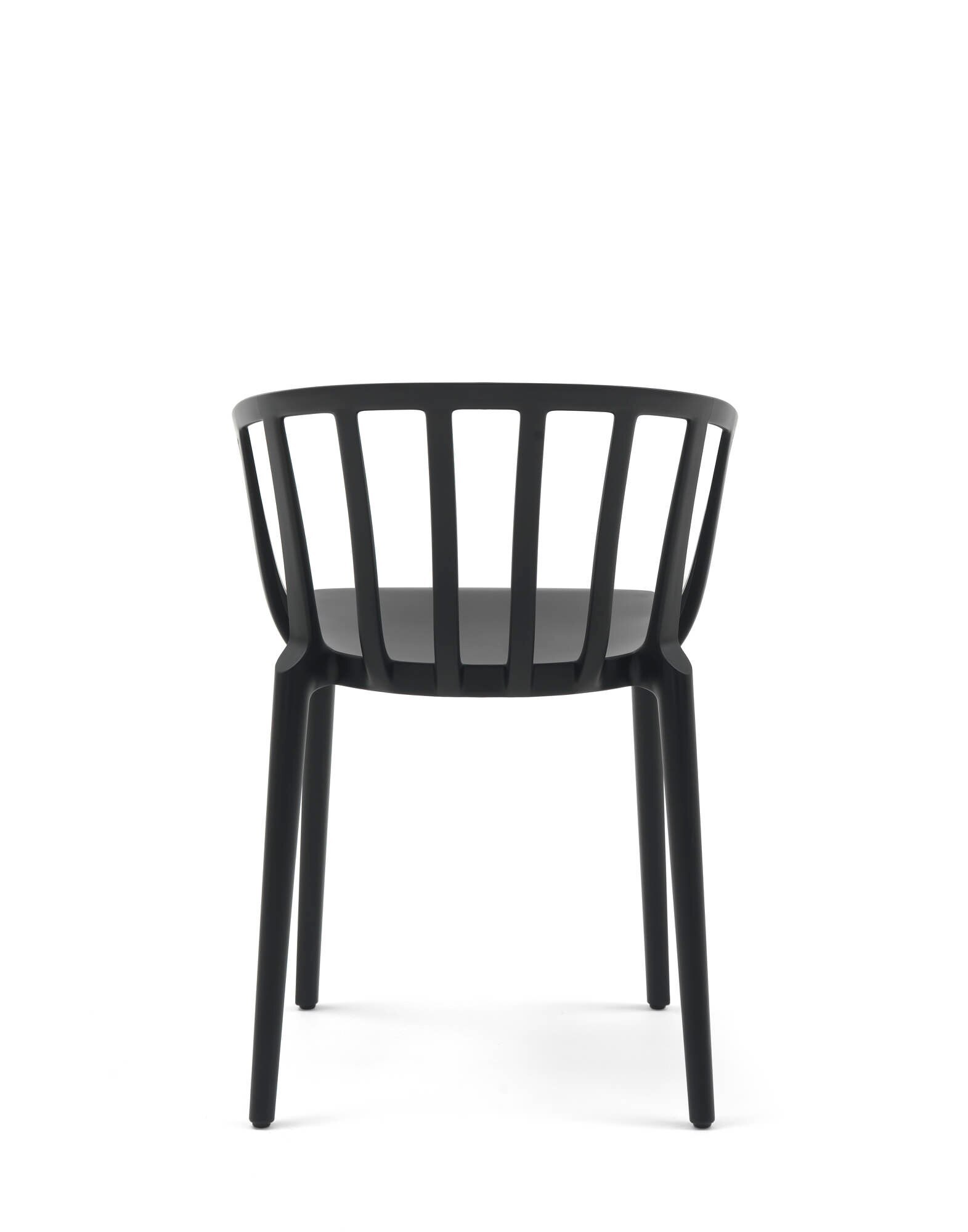 Kartell Chairs VENICE MAT (2 chairs) MAT BLACK | Kartell