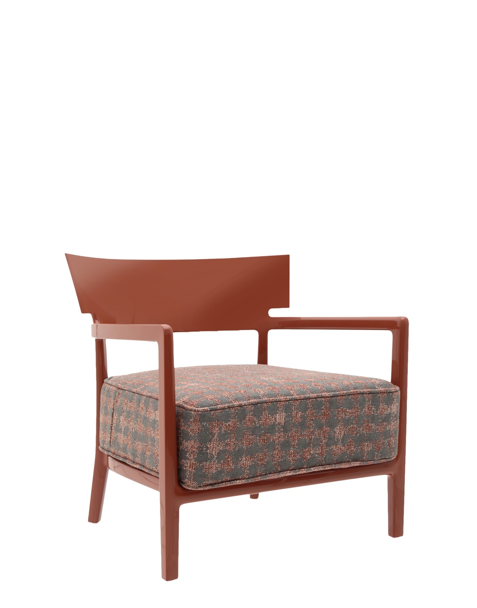 Kartell Armchairs CARA RUST/FANCY RUST-BEIGE | Kartell