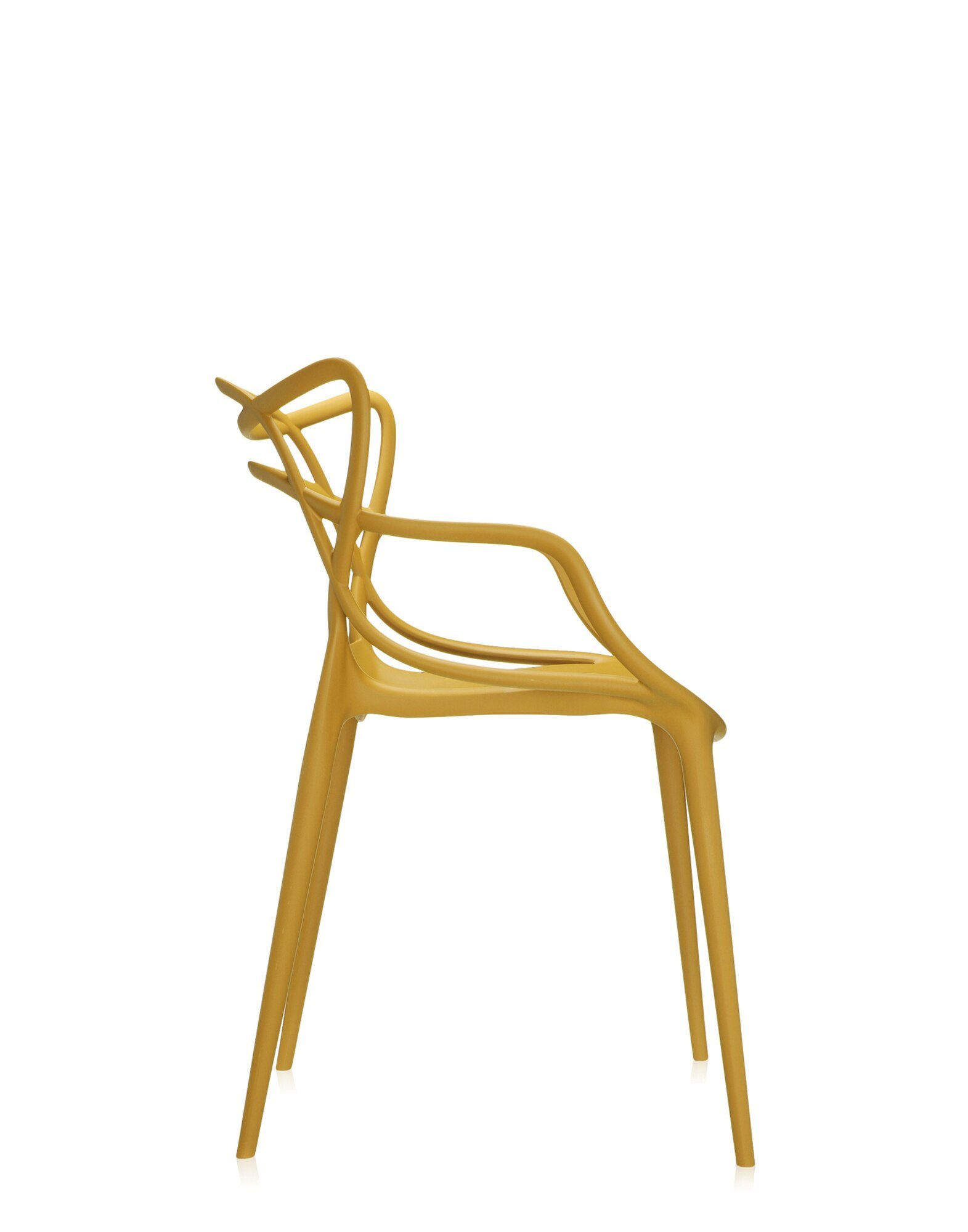 Kartell Chairs MASTERS MUSTARD | Kartell