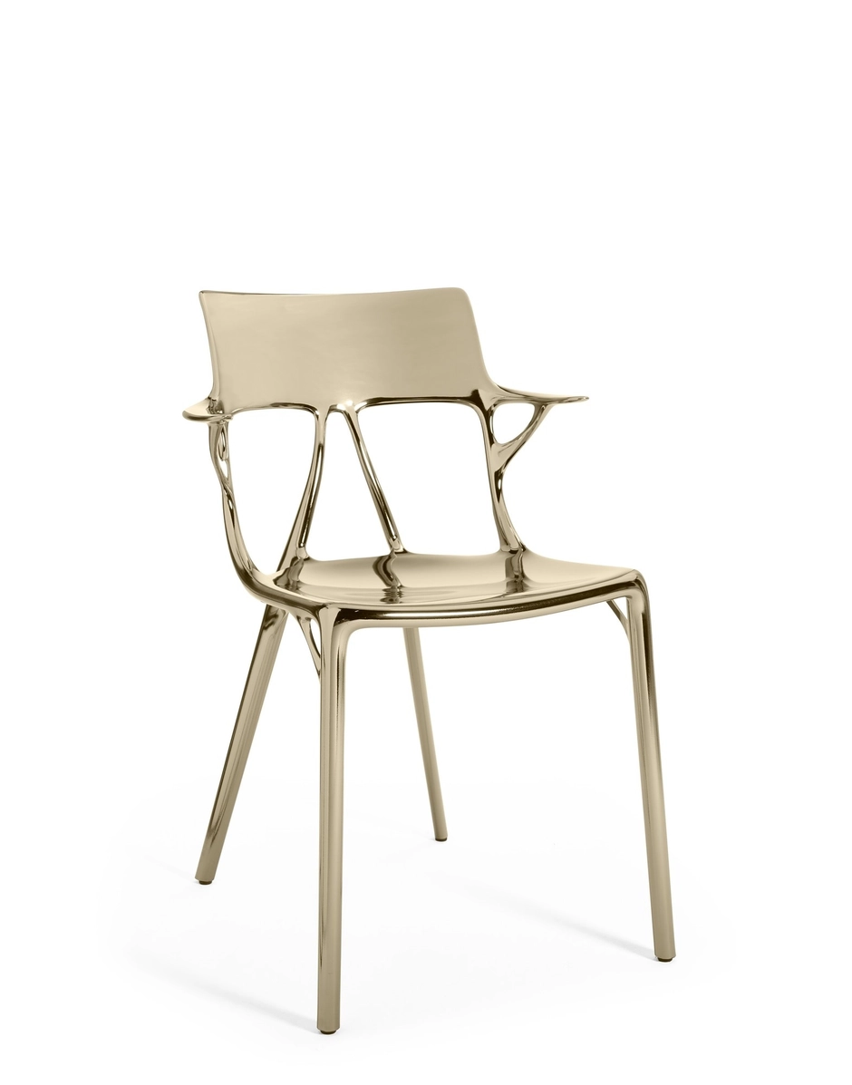 Kartell Sedie A.I. Metal (2 sedie) BRONZO | Kartell