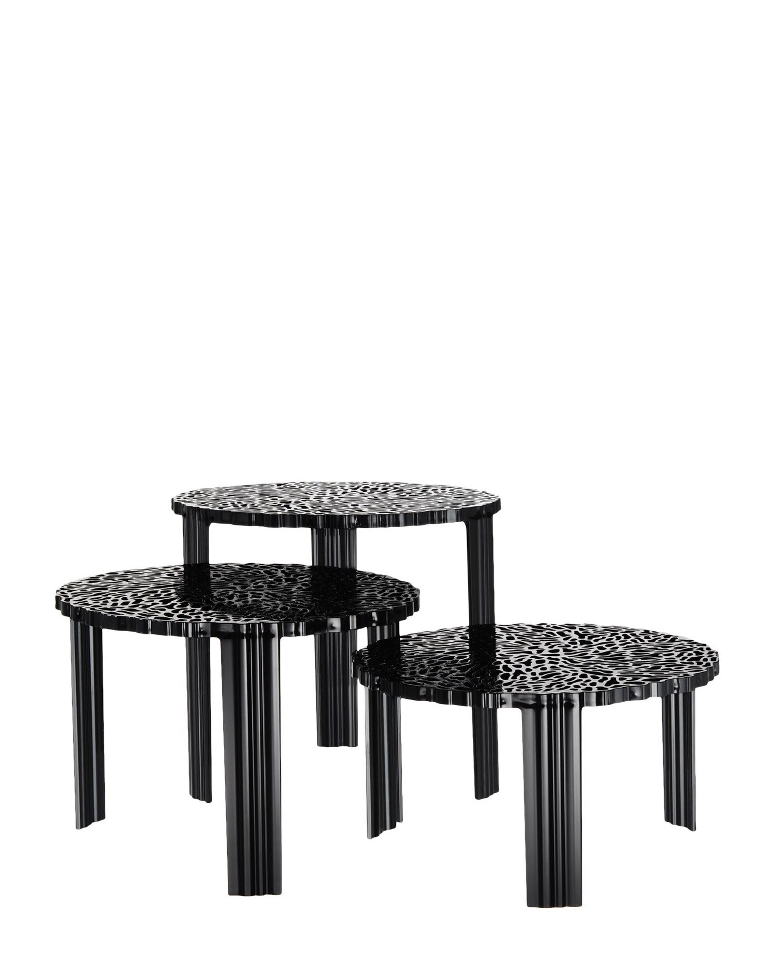 Kartell Side Tables T-TABLE BLACK | Kartell