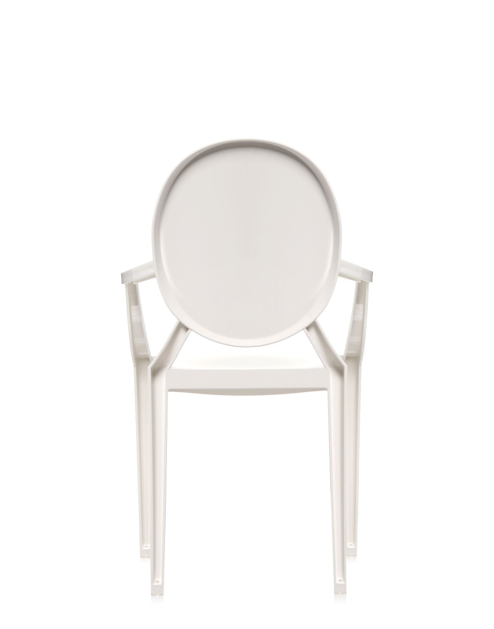 Kartell Chairs LOUIS GHOST GLOSSY WHITE | Kartell